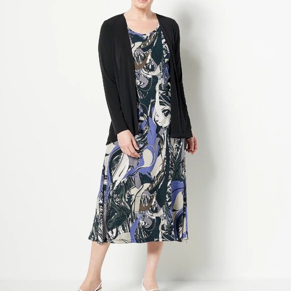 Attitudes by Renee | Dresses | Attitudes By Renee Petite Como Jersey ...